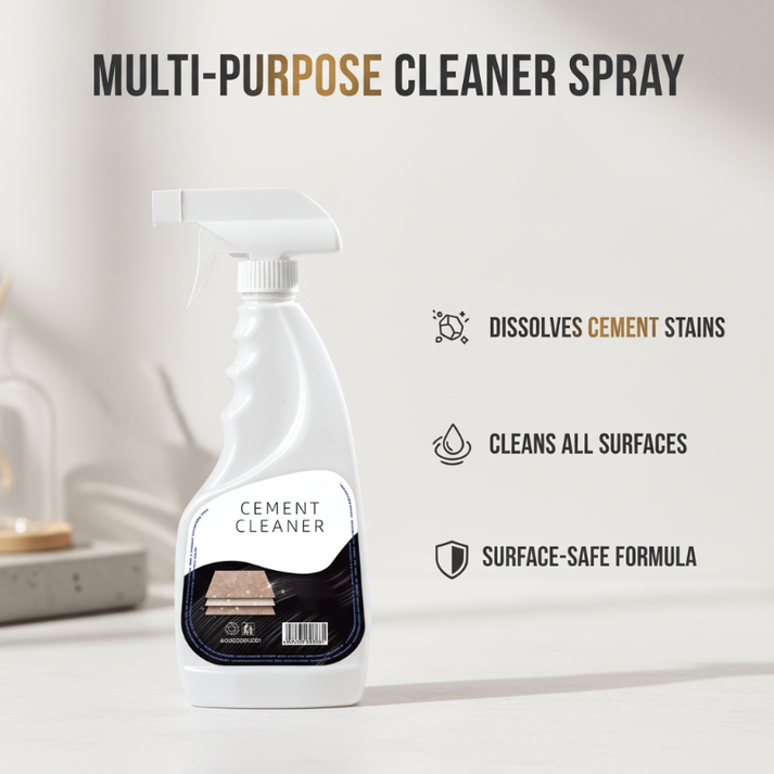 Spray détachant et décapant multi-usage pour ciment – countdiss